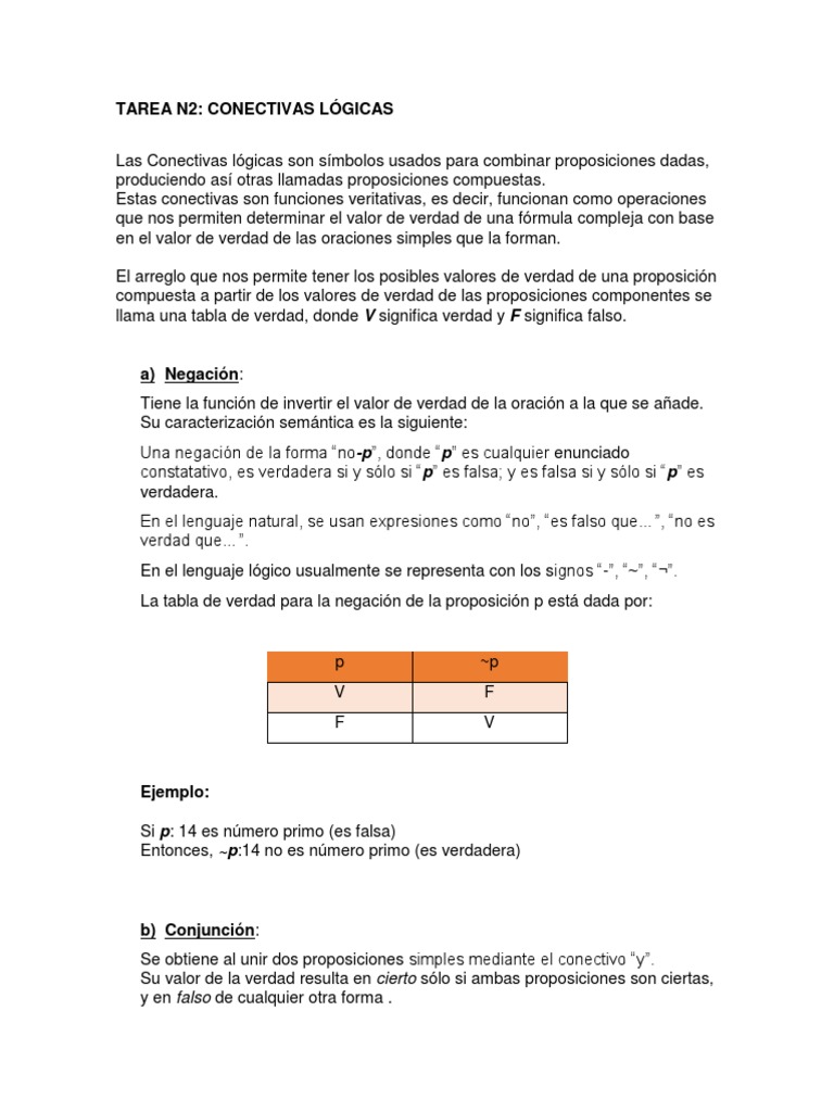 Conectivas Logicas | PDF | Proposición | Si y solo si