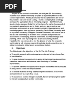 Weekly Narrative Report - OJT | PDF | Governance | Business