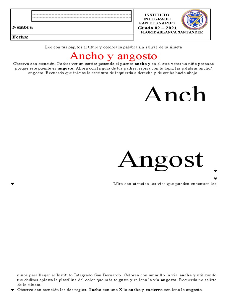Ancho y Angosto | PDF