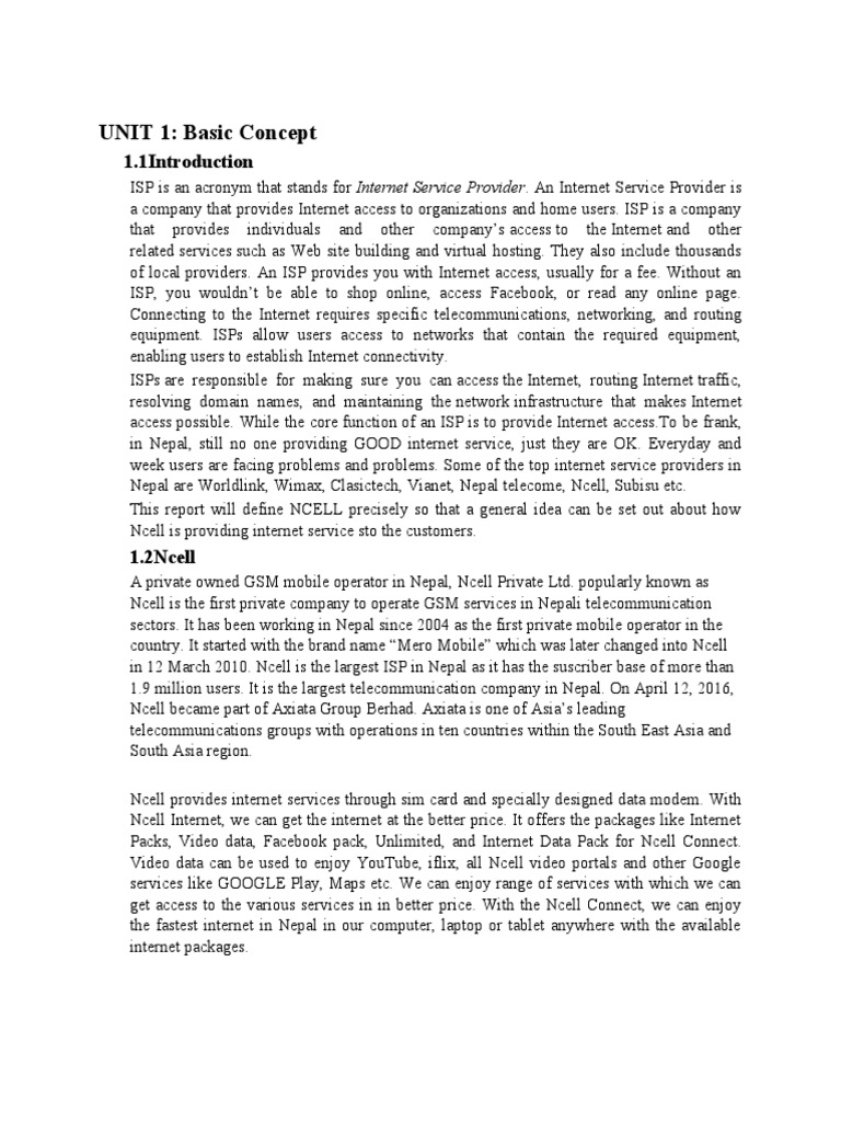 UNIT 1: Basic Concept | PDF | Digital Marketing | Online Advertising