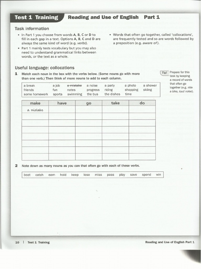 Cambridge First Trainer 3 | PDF