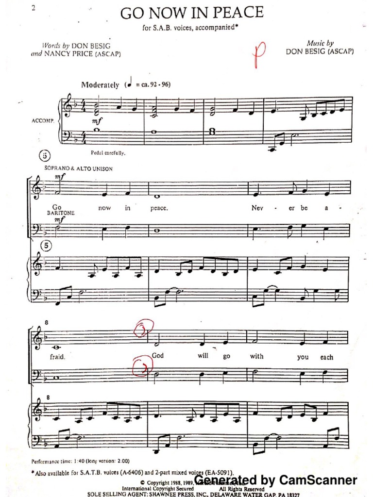 Go Now in Peace | PDF