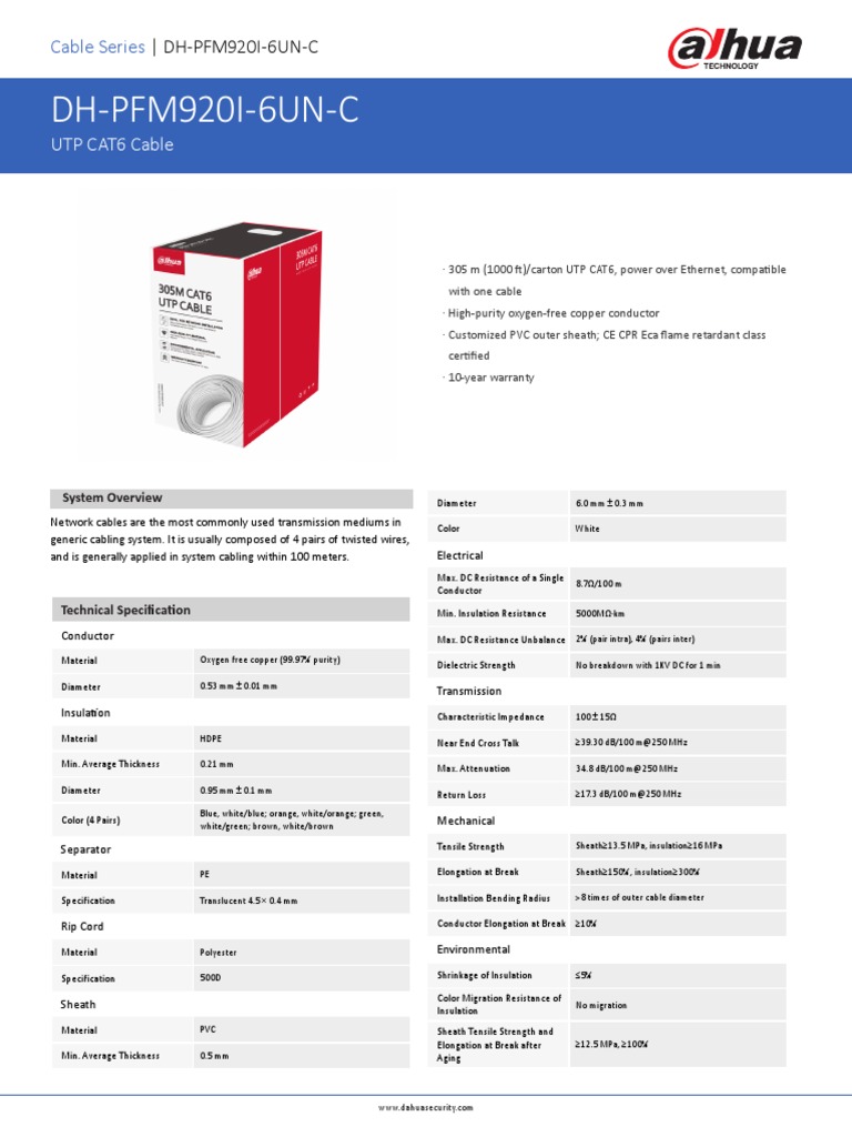 DH PFM920I 6UN C - Datasheet - 20200426 | PDF | Materials ...