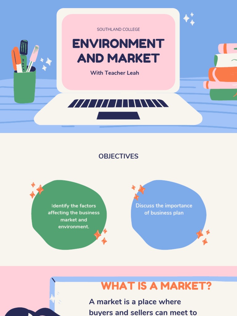 Environment and MArket | PDF | Market (Economics) | Sales