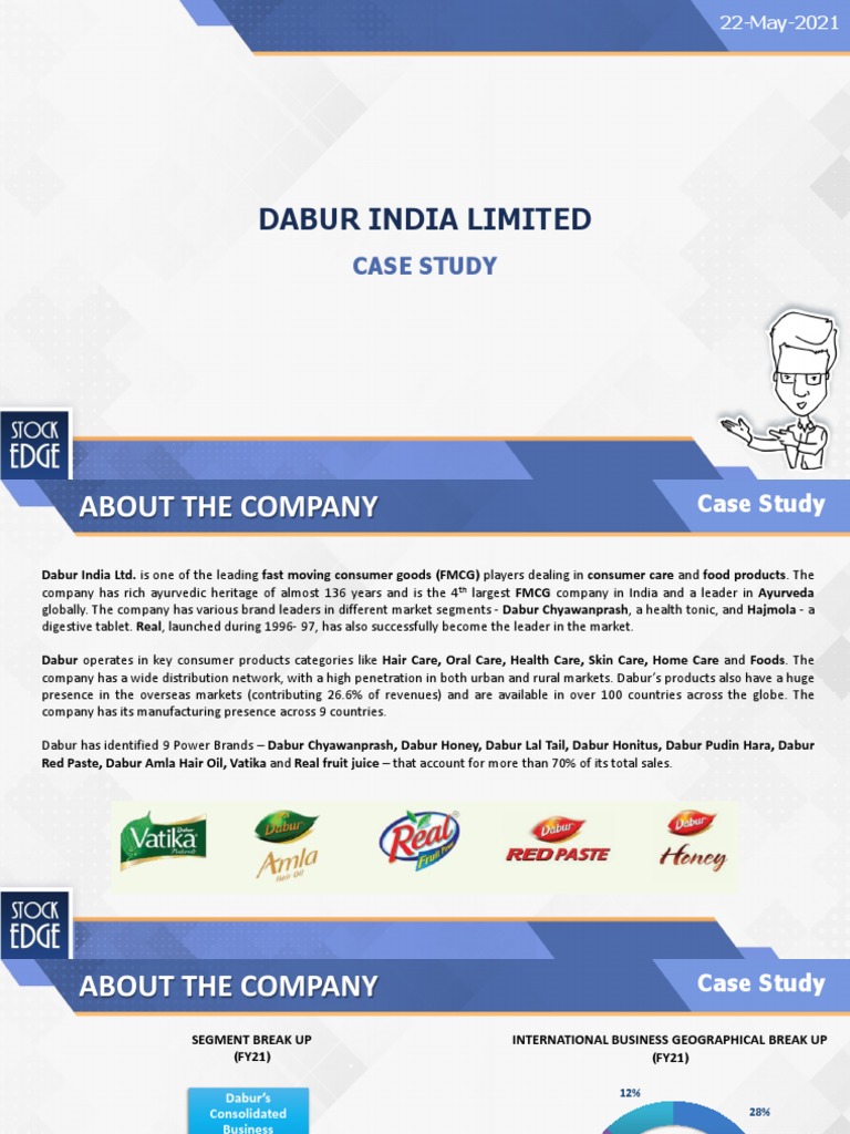 Dabur Case Study | PDF | Stocks | Dividend