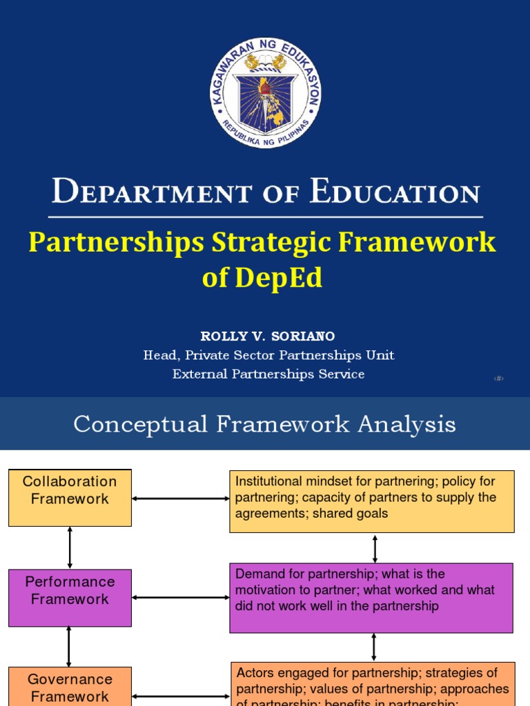 DepEd Partnerships Framework | PDF | Career & Growth | Finance & Money ...