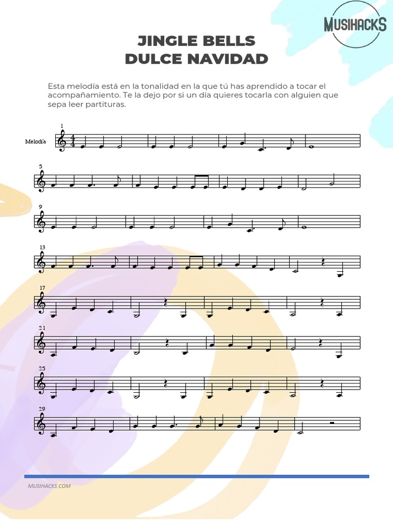 Acordes De Jingle Bell Para Guitarra