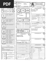 Ironsworn Character Sheet | PDF