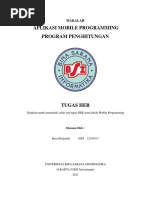 Mobile Programming Prodi SI UBSI | PDF | Seni | Komputer