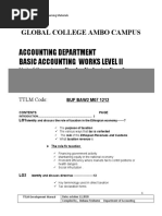 Accounting COC Level 4 2020 | PDF