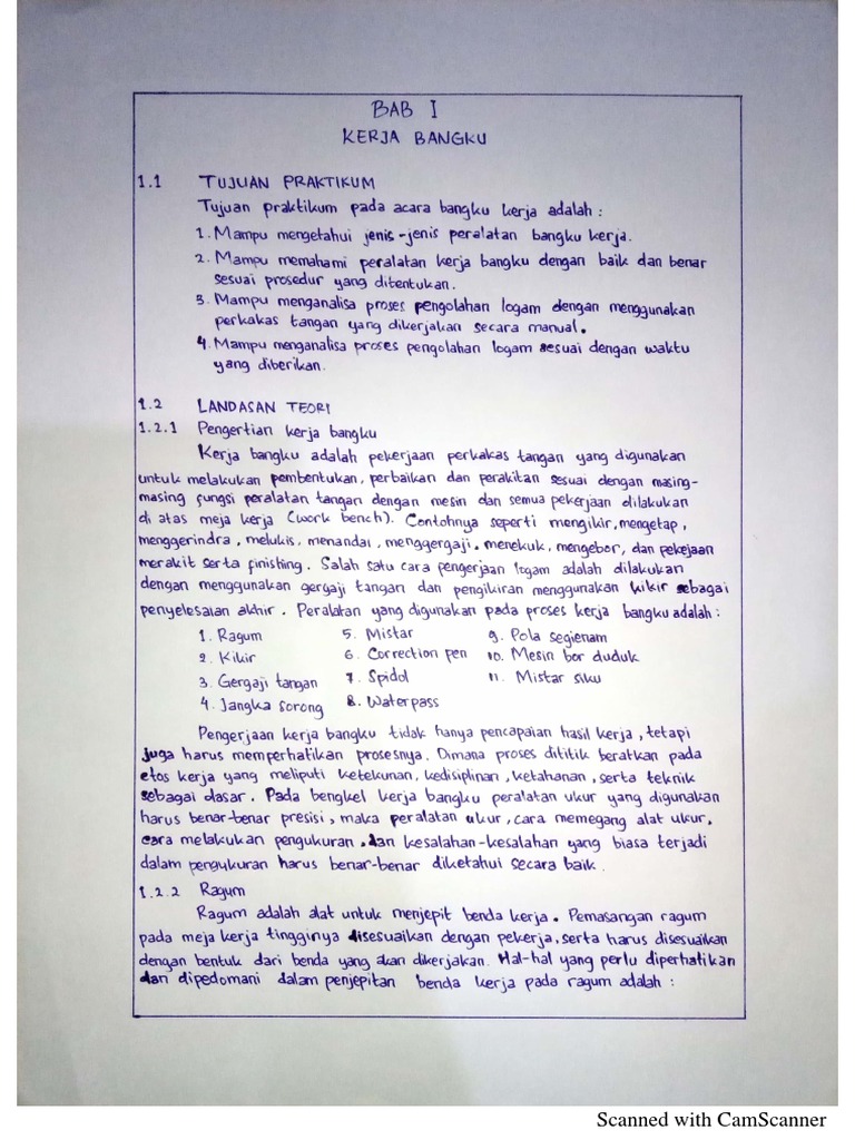 Cover Laporan Bab 1 | PDF