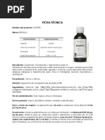 04 FichaTécnica TEMPERNAG 2022 4 | PDF | Ciencias farmacéuticas | Medicina