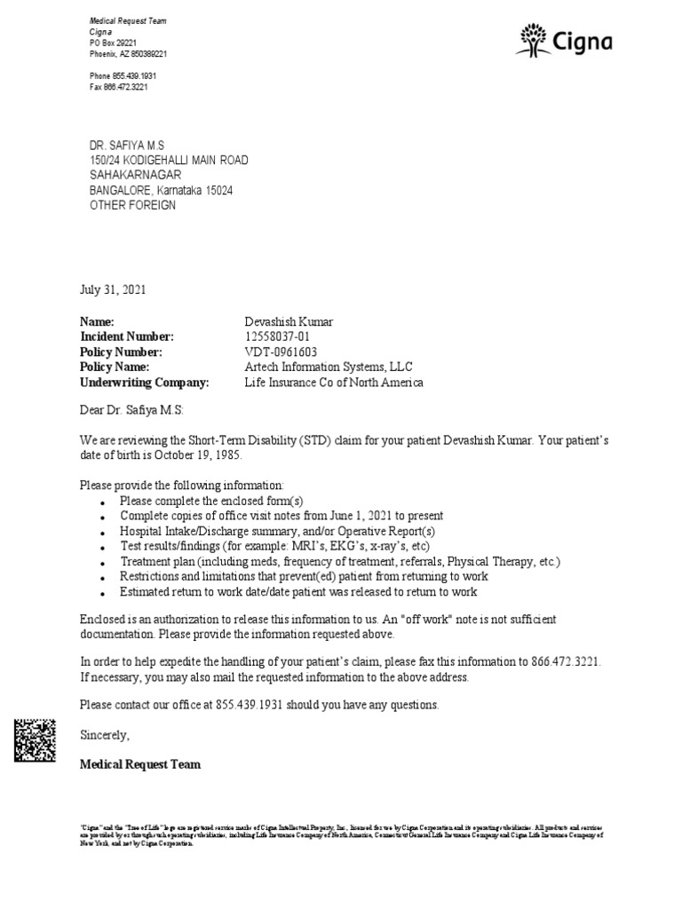 S10.1 General Med Request - Automated | PDF | Health Insurance ...