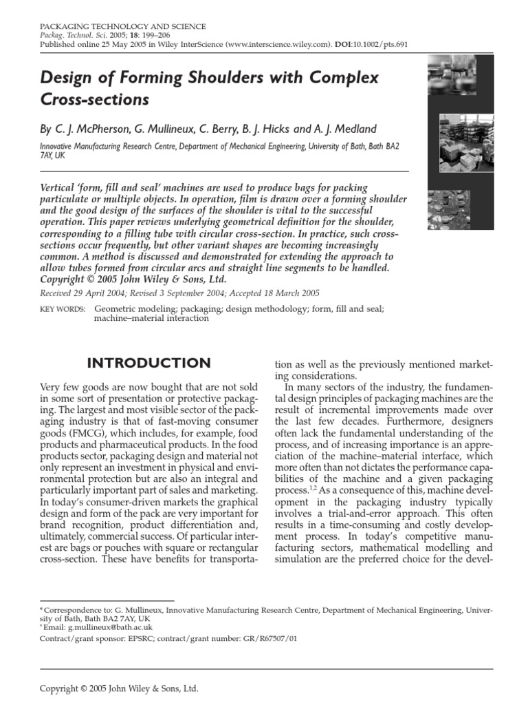 Forming Shoulder Design | PDF | Curvature | Plane (Geometry)