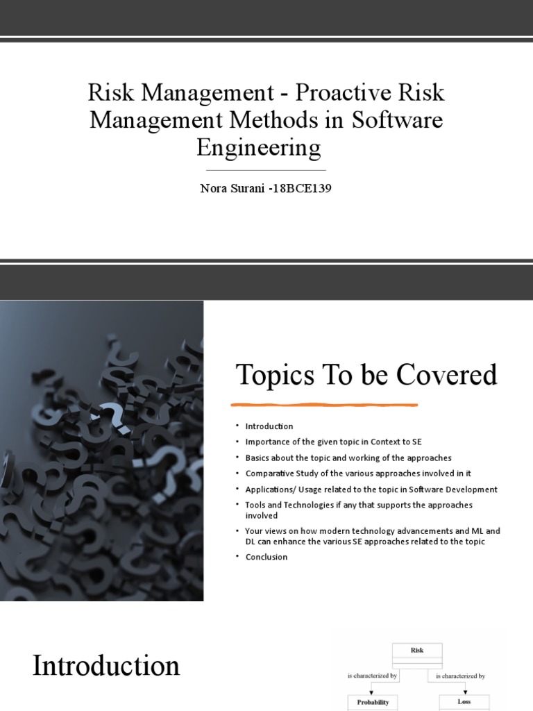 Risk Management - Proactive Risk Management Methods | PDF | Risk | Risk ...