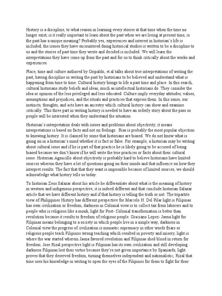 Understanding Historical Perspectives | PDF | Bias | Historian