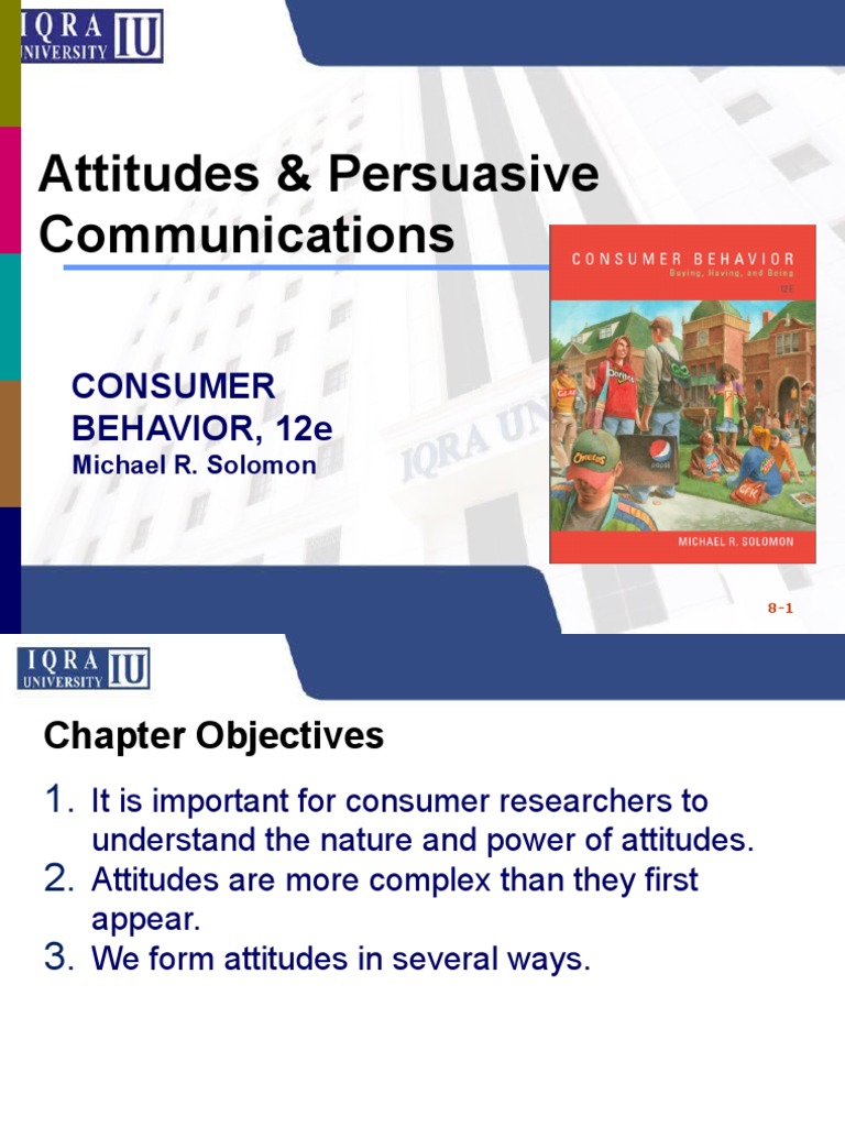 Attitudes and Persuasion | PDF | Attitude (Psychology) | Persuasion