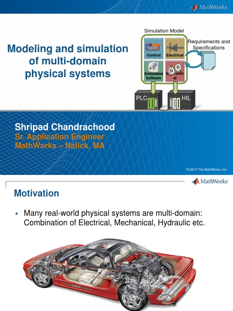 Modeling and Simulation of Multi-Domain Physical Systems: Shripad ...