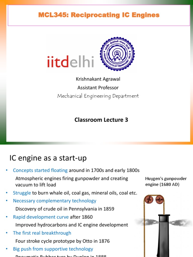 MCL345 L3 History Lenoir Cycle | PDF | Engines | Engine Technology