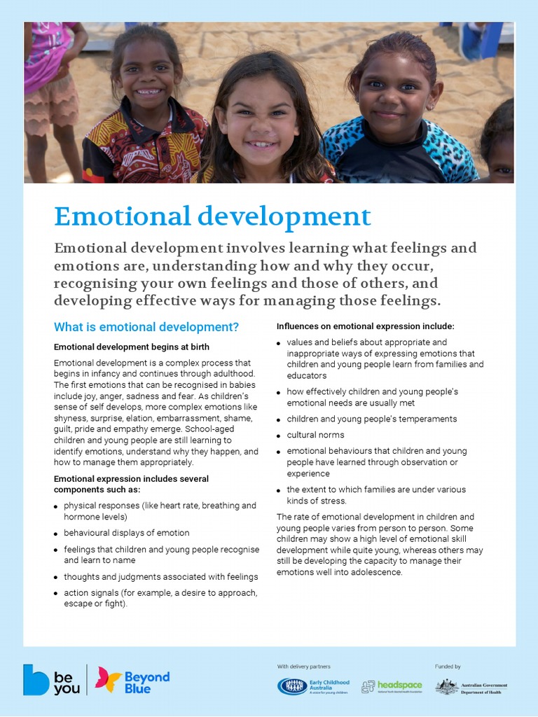 Emotional Development | PDF | Emotions | Feeling