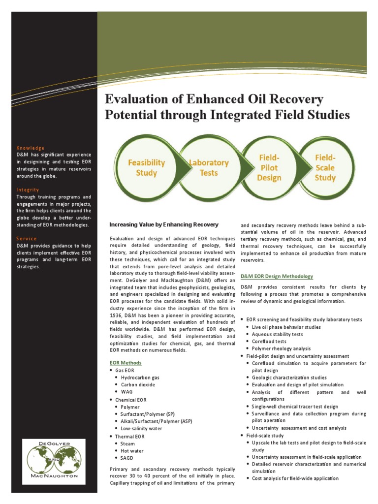 Enhanced Oil Recovery | PDF | Enhanced Oil Recovery | Petroleum Reservoir