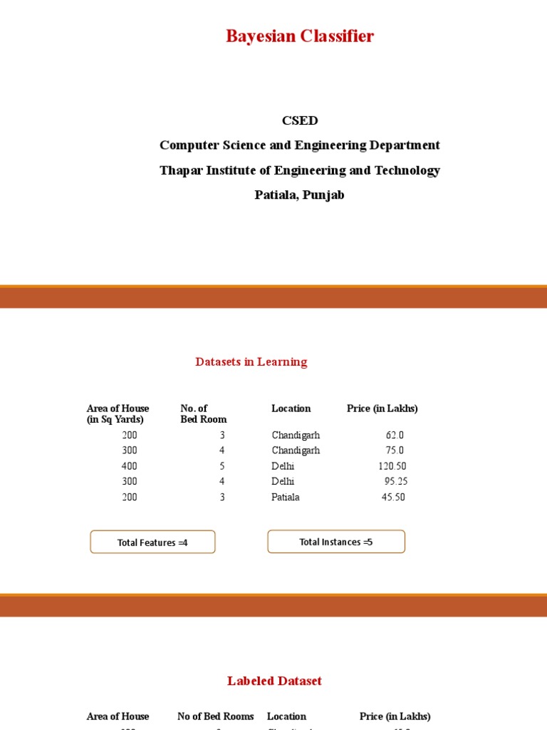 Understanding Bayesian Classifier Basics | PDF | Statistical ...