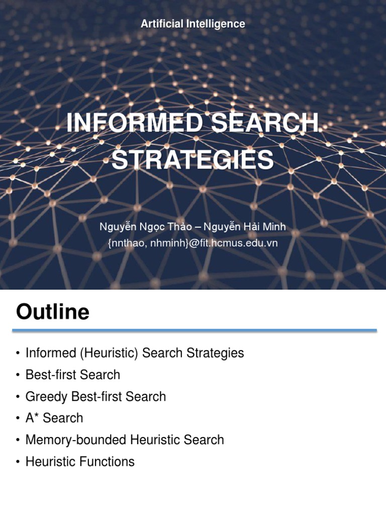 Informed Search Strategies: Artificial Intelligence | PDF | Computer ...