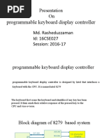 Programmable Keyboard/Display Interface - 8279 | PDF | Computer Keyboard | Input/Output