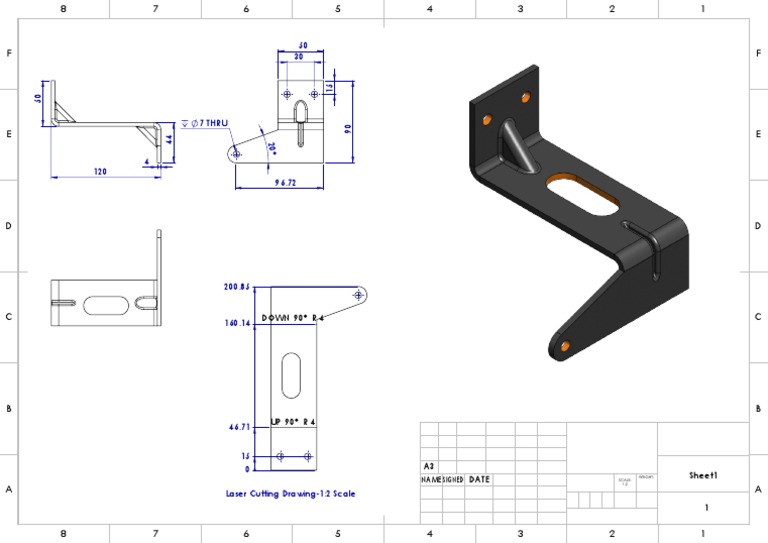 21 - Sheet Metal Part Modeling | PDF