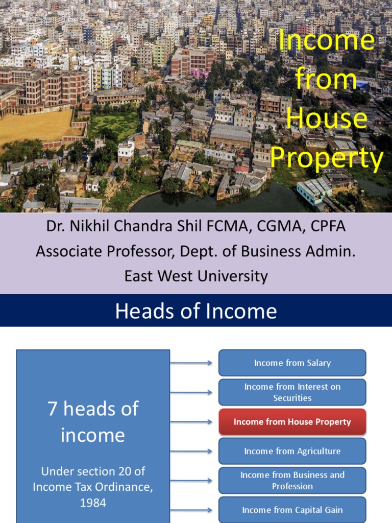 House Property Income | PDF | Taxes | Expense