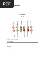 Resistor E Series - E3, E6, E12, E24, E48, E96 Tables | PDF ...