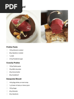 Valrhona Recipes | PDF | Custard | Chocolate