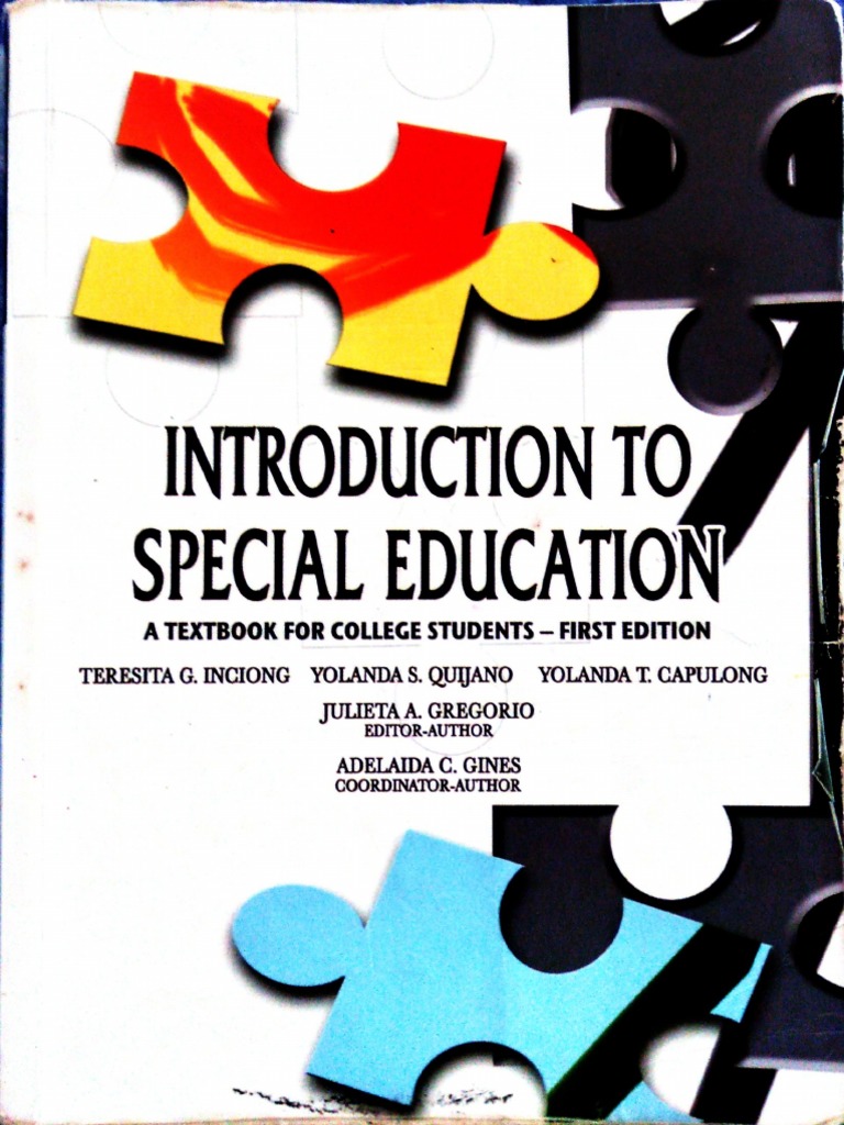 Special Education Part 1 | PDF