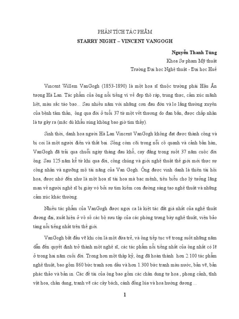 7 Starry Night | PDF