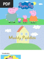 Peppa Pig: Muddy Puddles Transcript | PDF