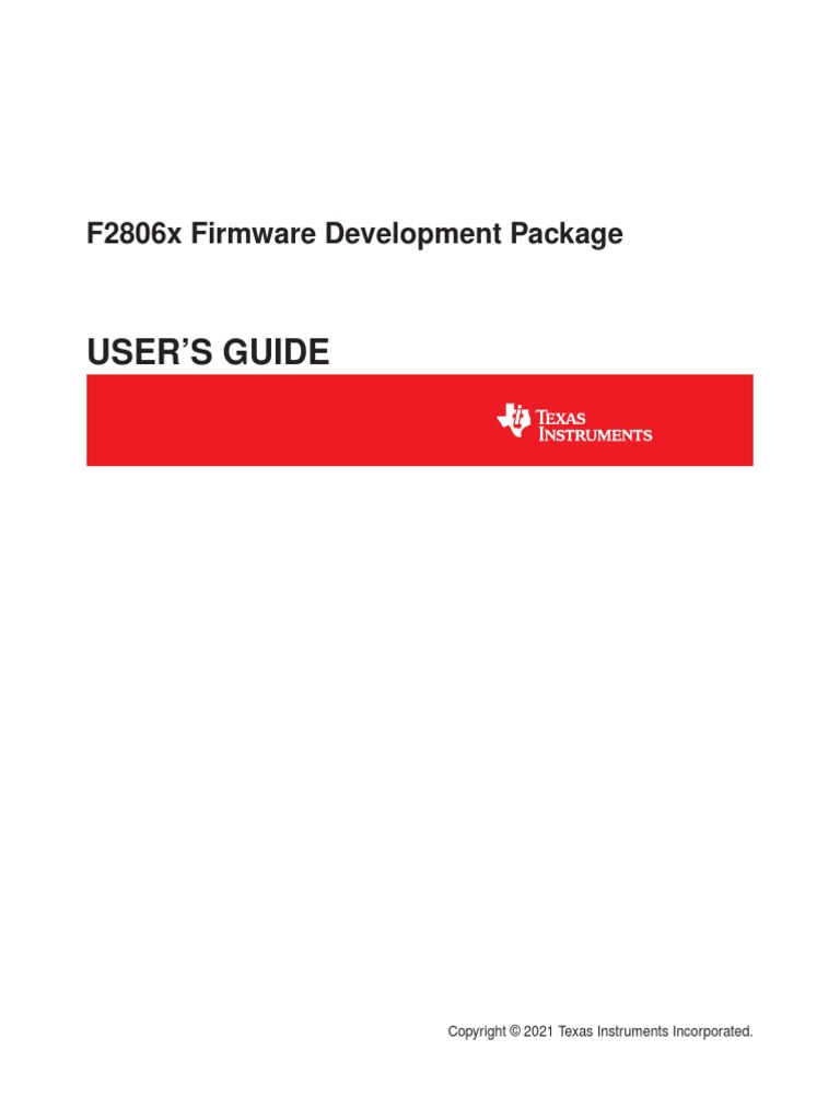 f2806x Dev User Guide | PDF | Booting | Computer File