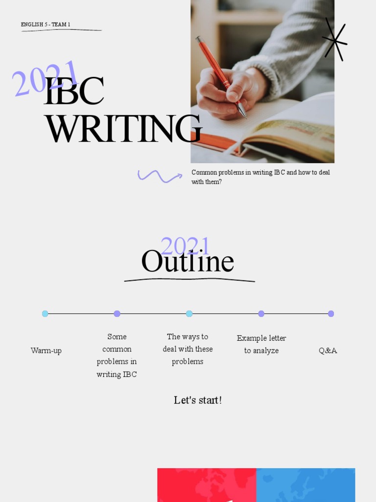 IBC Writing: English 5 - Team 1 | PDF | Word | Communication