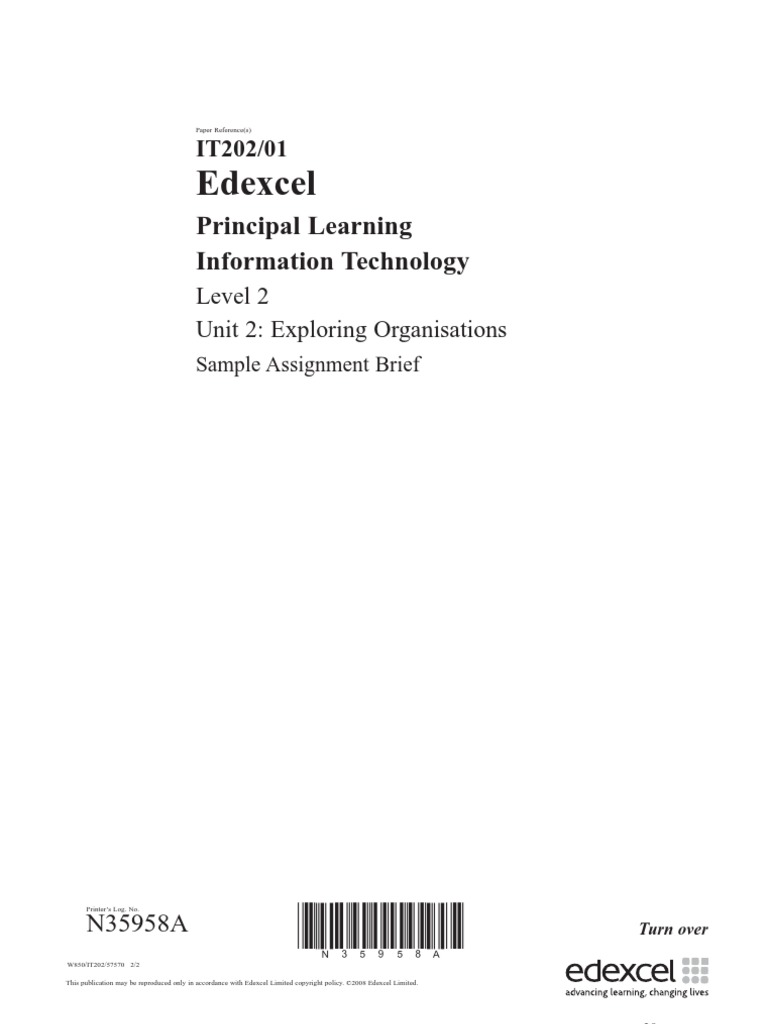 Edexcel: Principal Learning Information Technology | PDF | Usability ...