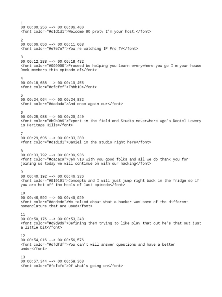 1 22 Intro To Ethical Hacking Hacking Concepts Part 2 Pdf Security Hacker Apache