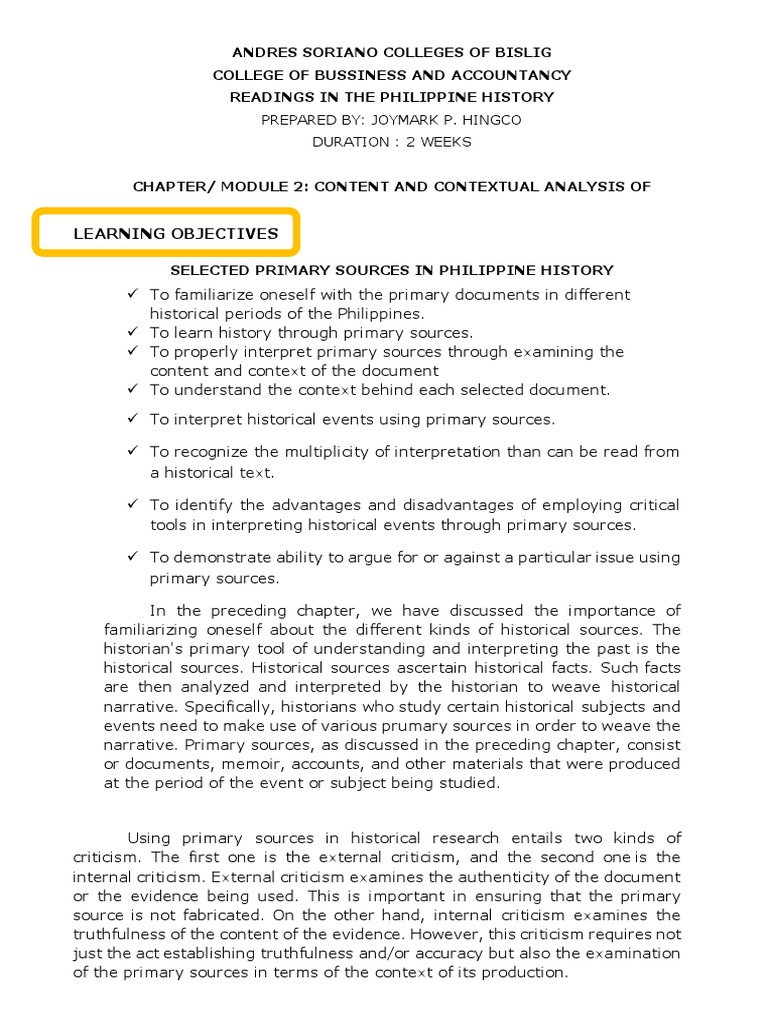 RPH Module 2 | PDF | Philippines