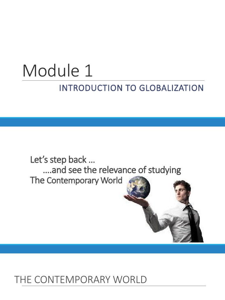 M1 Introduction To The Contemporary World and Globalization Lecture | PDF | Globalization ...