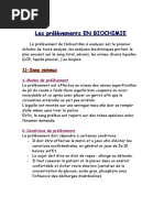 Étapes pré-analytiques du prélèvement biologique | PDF | Ordonnance ...