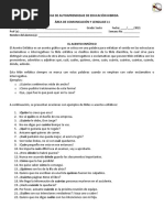 Alfabeto y Palabras en Popti' | PDF | Estudios de idiomas extranjeros