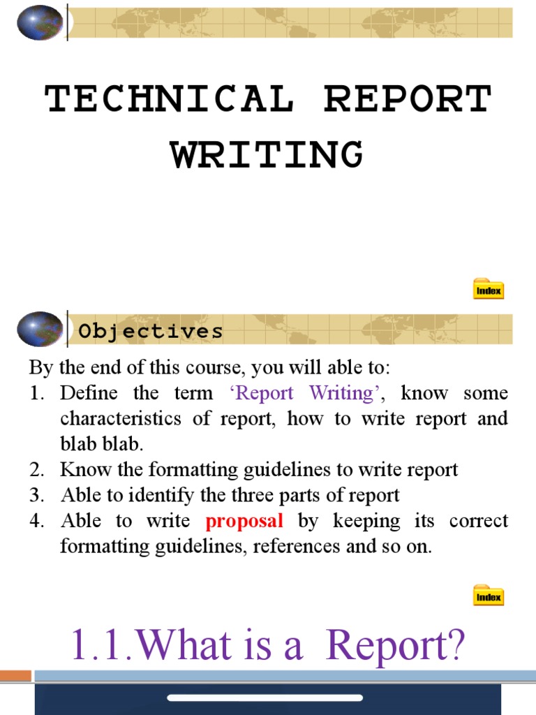 Technical Report Writing PP | PDF | Typefaces | Citation