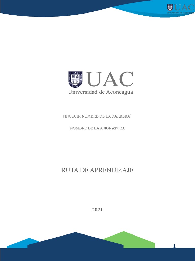 Ruta De Aprendizaje Propuesta Pdf