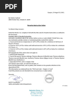 PFAS Declaration Template - English | PDF | Business