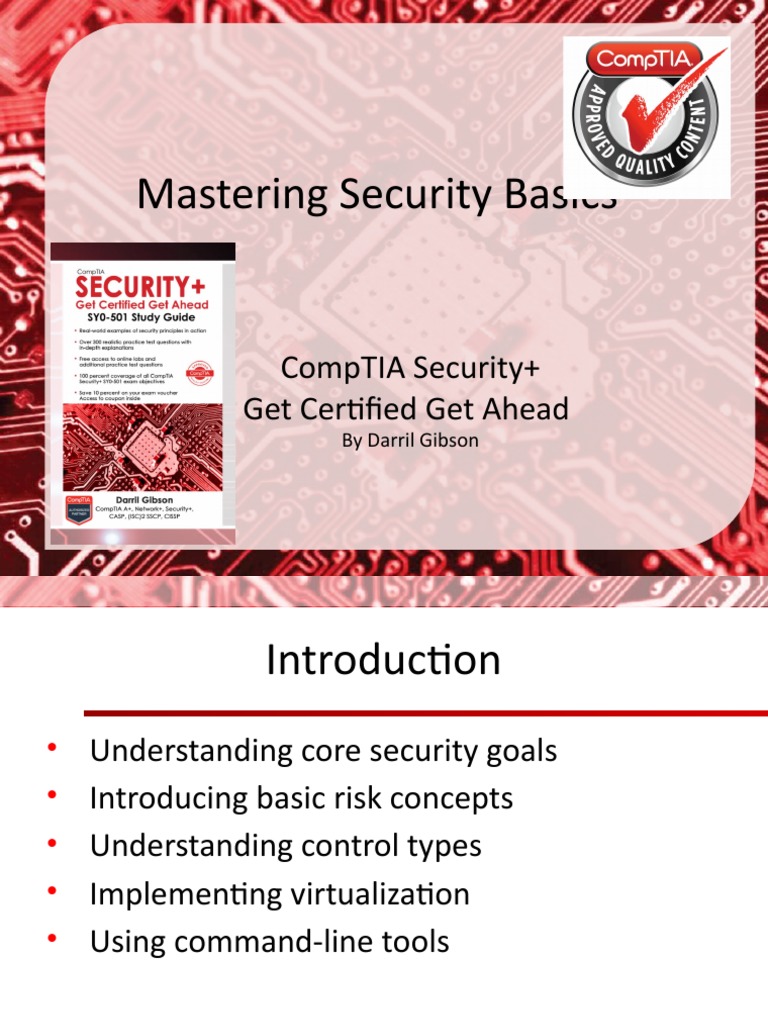 1.1 Mastering Security Basics | PDF | Vulnerability (Computing ...