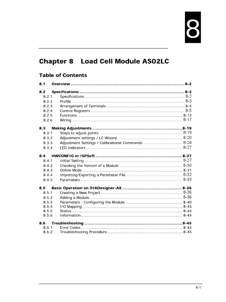 DELTA IA-PLC As Manual Celdas de Carga | PDF | Weight | Programmable ...