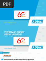 Algebra (Tema 10) Desigualdades e Intervalos | PDF | Desigualdad (Matemáticas) | Intervalo ...