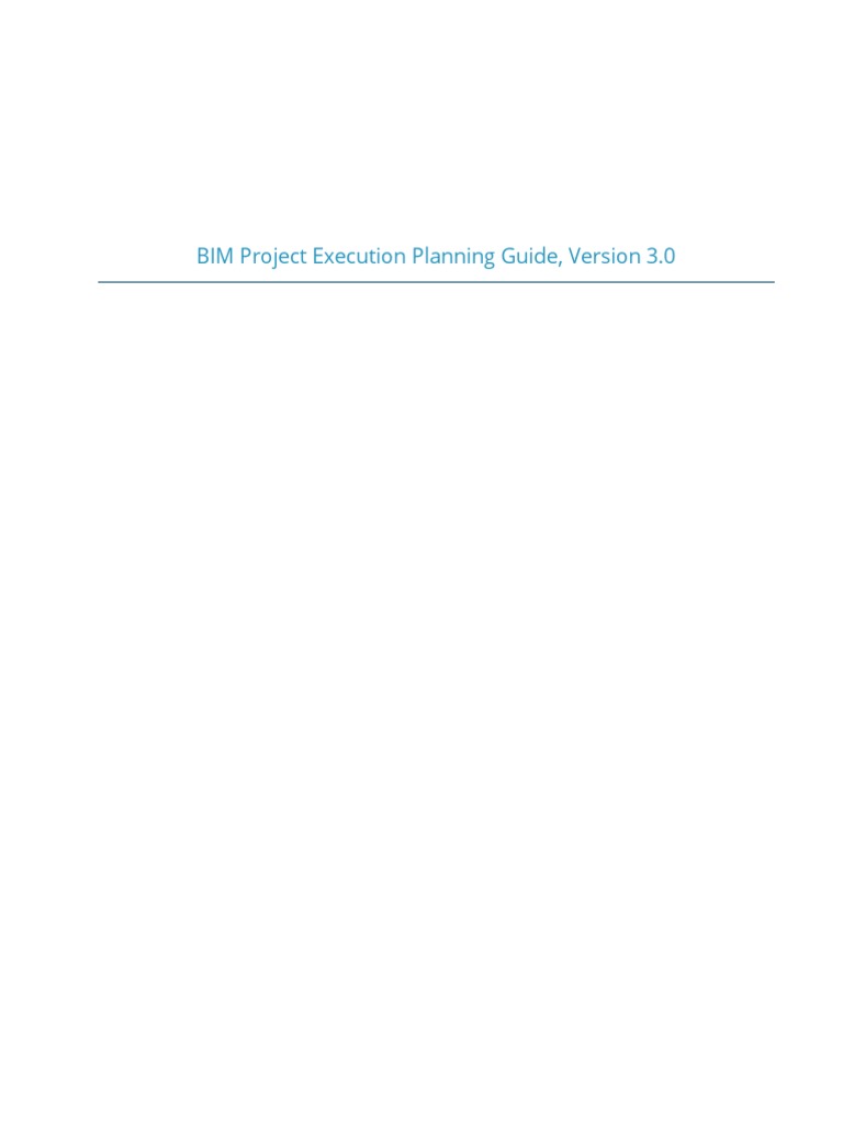 BIM Project Execution Planning Guide Version 3.0 1619002597 | PDF ...